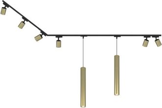 Top-Light Top light track mono 1203 s1ot+yari ou 300 n gu10 led plafonnier spots orientables modernes