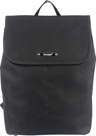 Stefano Hochwertiger Damenrucksack Rucksack Damen Daypack Frauen Tagesrucksack Tasche (Schwarz)