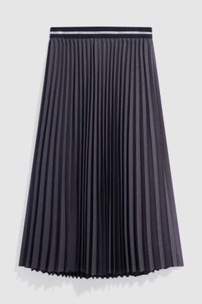 Gerard Darel Jupe pliss&eacute;e unie - TRUDY - anthracite