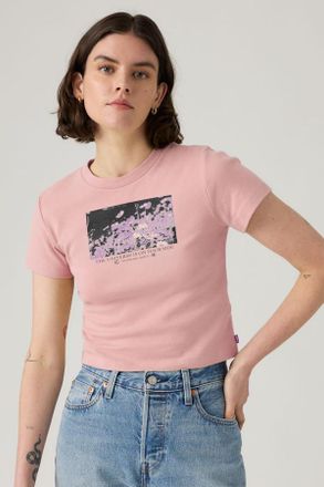 Levi's T Shirt Graphique Essential Sporty - Femme - Rose / Color Zephyr - L
