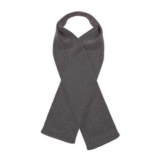 Brunello Cucinelli &Eacute;charpe en cachemire et soie orn&eacute;e de Monili - Femme - Accessoires - Noir - Taille: ONE Size