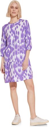 Street One Damen Tunika-Kleid mit Print smell of lavender,44