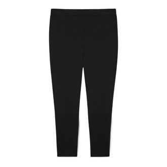 Fiorella Rubino Femme, Pantalons, Noir, Taille: 42 FR Leggings couleur unie