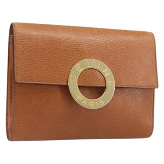 Celine Sac pochette vintage Pre-owned - Femme - Pre-owned - Brun - Taille: ONE Size