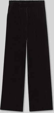 HUGO BOSS Regular Fit Hose mit Samtstruktur
