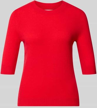 Christian Berg Strickpullover mit 1/2-Arm und Rundhalsausschnitt