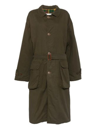 C.P. Company manteau à taille ceinturée - Vert