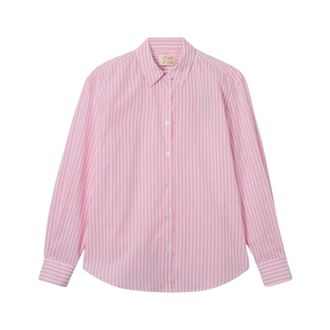 Saint Barth Femme, Blouses et Chemises, Rose, Taille: 36 FR Meredith Classic Shirt
