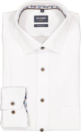 Olymp Herren Hemd wei&szlig; EL