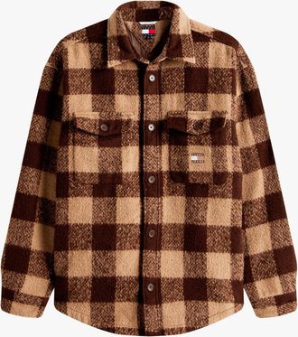 Tommy Hilfiger Surchemise oversize &agrave; carreaux