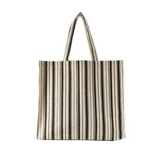 Saison 1865 Sac cabas &agrave; rayures en coton