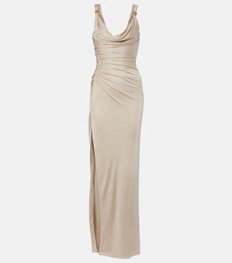 Versace Robe longue Medusa