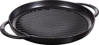 Staub 40511-521-0 Gril en Fonte, Noir Mat, 30 cm