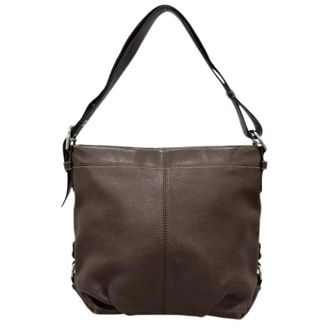 Coach Pre-owned Leather Shoulder Bag - - Pre-owned - Damen - Braun - ONE SIZE