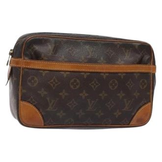 Louis Vuitton Pre-owned Toile pochettes-minaudieres - Femme - Pre-owned - Brun - Taille: ONE Size