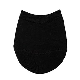 Generic Toe Topper Liner Half Socks Womens Toe Half Foot Socks Half Cut Forefoot Thin Short Slippers H&auml;ssliche Socken, Noir, taille unique