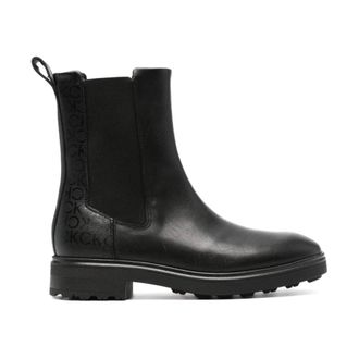 Calvin Klein Schwarze Chelsea Stiefeletten Casual Stil - - Shoes - Damen - Schwarzk - 36 EU