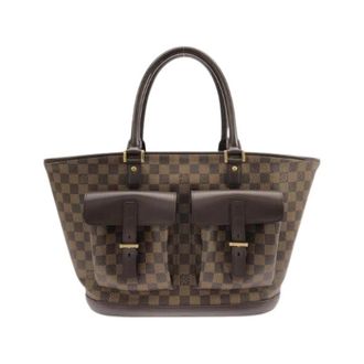 Louis Vuitton Pre-owned Damier Manosque Tote Bag - - Pre-owned - Damen - Braun - ONE SIZE