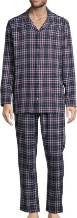 Seidensticker Flanell - Schlafanzug (48 Total Eclipse)