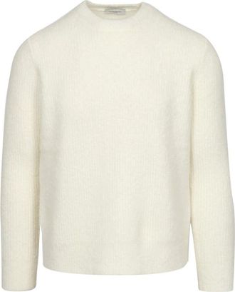 Paolo Pecora Homme, Pulls, Beige, Taille: S Maille &agrave; col rond