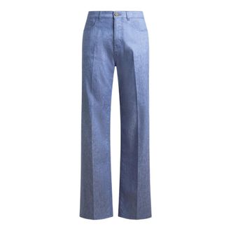 Etro Wide Jeans - Homme - Jeans - Bleu - Taille: W31