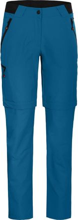 Bergson VIDAA Comfort Zipp-Off | Damen Wanderhose, leicht, strapazierfähig, Blue Sapphire [307], 23 - Damen