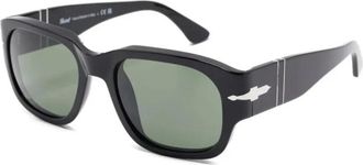 Persol unisex, Accessoires, Noir, Taille: 55 MM Lunettes de soleil carr&eacute;es