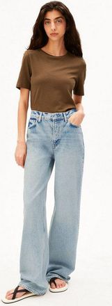 Armedangels T-Shirt LUALAA T-Shirt aus Leinen-Mix Regular Fit