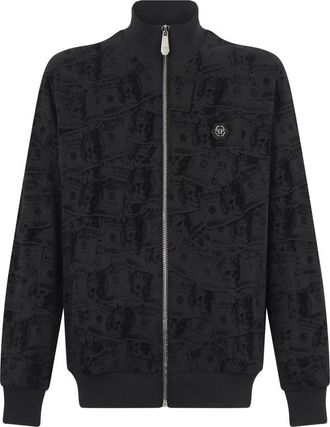 Philipp Plein Dollar-print Tracksuit Jacket