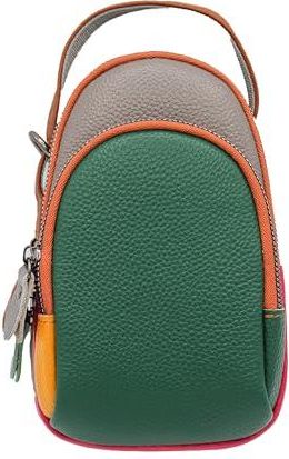 Zerimar Petit sac bandouliere femme -Sac à Bandoulière pour Femme - Sacs à main décontractés - Sacs à main pour femmes - 19x10x9 cm - Couleur Vert