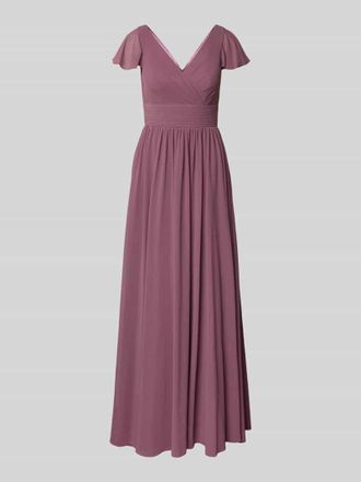 Mascara Abendkleid mit V-Ausschnitt