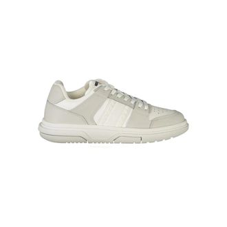 Tommy Hilfiger Weier Polyester Sneaker - - Shoes - Damen - Wei&szlig; - 36 EU