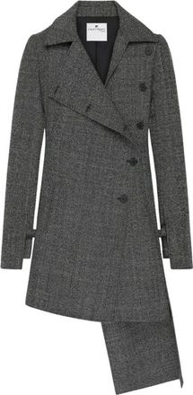 Courr&egrave;ges Femme, Manteaux, Gris, Taille: 40 FR Double-Breasted Manteaux