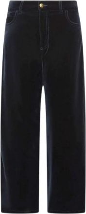 Marella Marella - Femme > V&ecirc;tements > Pantalons > Pantalons - Femme - Pantalons - Bleu - Taille: 38 FR