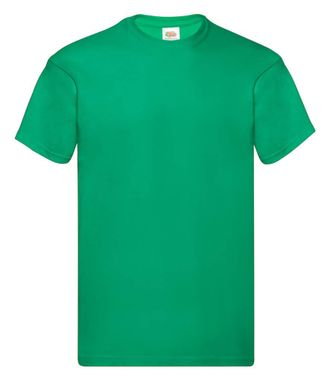 Fruit Of The Loom Herren T-Shirt Mens Original T, Green (Kelly Green), XL