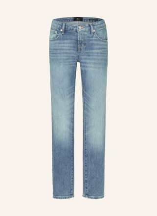 7 For All Mankind Straight Jeans Low Cigarette blau