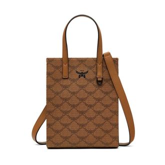 MCM Sac fourre-tout Aren en m&eacute;lange de monogrammes - unisex - Sacs - Brun - Taille: ONE Size