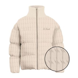 MC2 Saint Barth Femme, Vestes, Beige, Taille: 38 FR Mya Wool Jacket