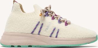 Faguo Baskets blanc et vert clair - HEARTWOOD