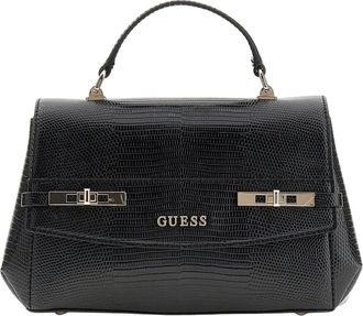 Guess Femme, Sacs, Noir, Taille: ONE Size Melinda Triple Comp Shoulder Bag
