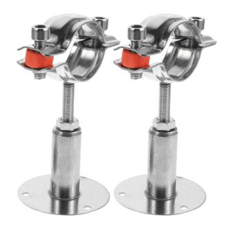 Valiclud KOMBIUDA 2 St&uuml;ck Moderner Wandmontierter Weinhalter Verstellbarer Rohrschelle Einzelnes Flaschenregal aus Robustem Metall f&uuml;r Zuhause Lager und Weinke