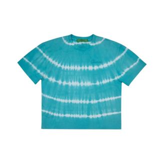 Garment Workshop Garment Workshop, Homme, Tops, Vert, Taille: XL Shibori Dyed Tee
