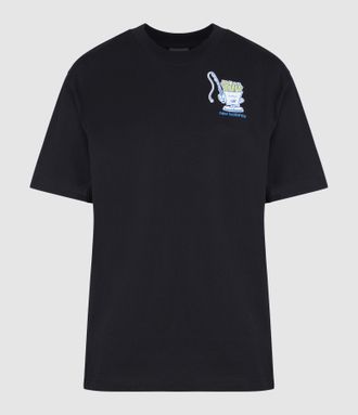 New Balance Tee-Shirt Fish And Chips Black
