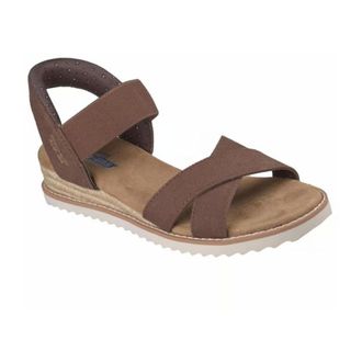 Skechers Femme, Sport, Brun, Taille: 40 EU Sandales