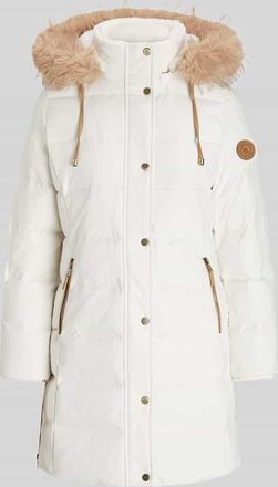 Lauren Ralph Lauren Regular Fit Daunenmantel mit Besatz aus Webpelz