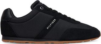 Tommy Hilfiger Sneakers Th Lo Run Icon Summer Mix FM0FM05905 Schwarz
