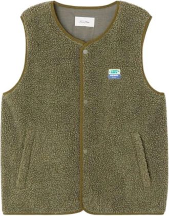American Vintage Homme, Vestes, Vert, Taille: S Hoktown Varan Vest