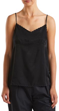 Benetton Top, Schwarz, Small