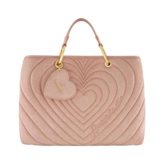Braccialini Femme, Sacs, Rose, Taille: ONE Size Sac &agrave; main matelass&eacute; grand mod&egrave;le