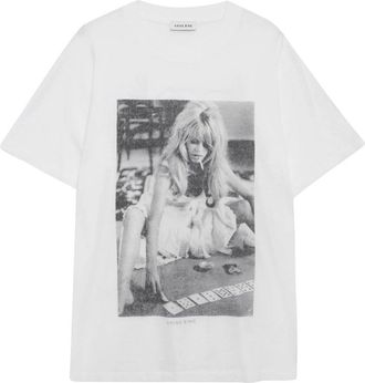 Anine Bing Lili Tee ab x dk x Brigitte Bardot Ivory A0810565ivy1